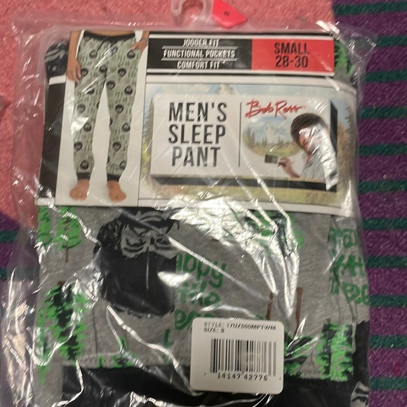 Pants | Mens Bob Ross Sleep Pant Jogger Style With Pockets | Poshmark